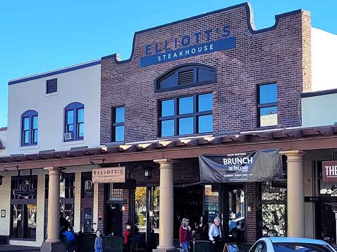 Classic architecture meets modern dining in a space where every detail speaks to quality and attention to culinary excellence.