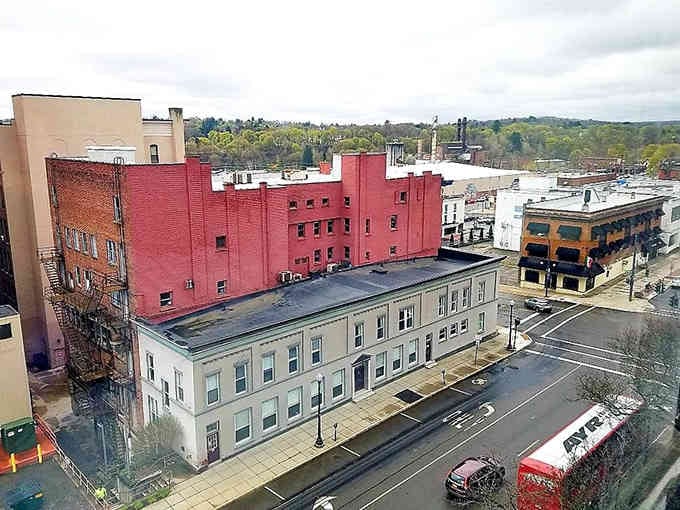 Jamestown's colorful downtown buildings create a vibrant streetscape where small-town character thrives without the big-city price tag attached.
