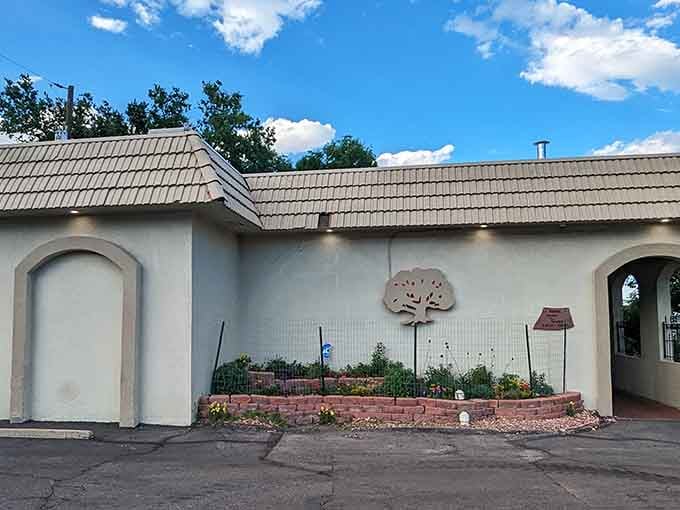 Quirky architecture catches your eye immediately—this unique building has been serving special occasions for generations of Colorado families.