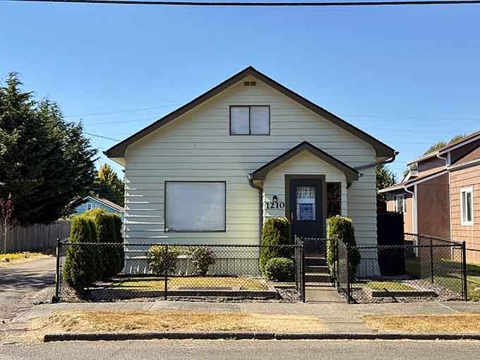 Kurt Cobain's childhood home stands modest and unassuming, much like the affordable housing that still exists here today.