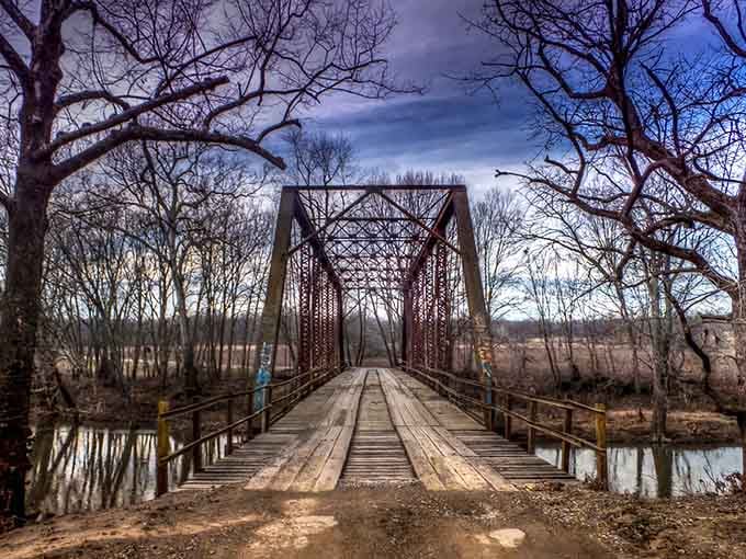 Afternoon shadows stripe the deck like prison bars, adding atmosphere that's either artistic or ominous depending on your mood.