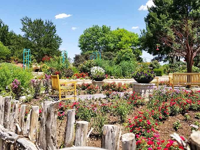 Amarillo Botanical Gardens offers four acres of peace that your stress levels have been desperately requesting all week.