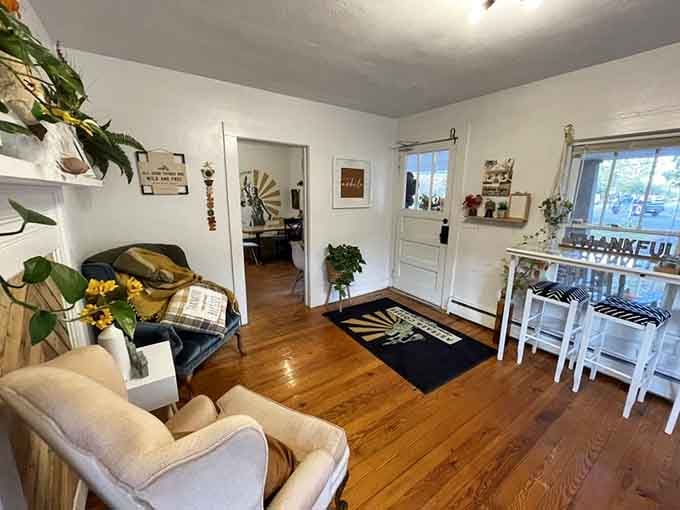 Hardwood floors, cozy seating, and welcoming vibes make leaving this spot harder than solving a Rubik's Cube.