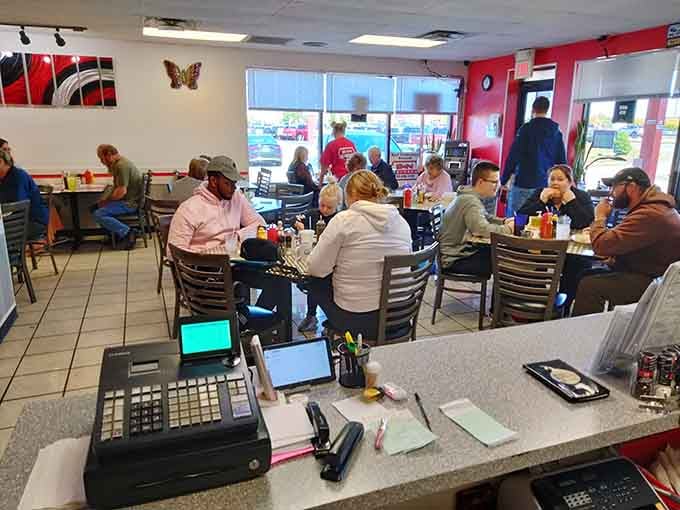 A full house of happy diners is the best review any restaurant could ever ask for, honestly.