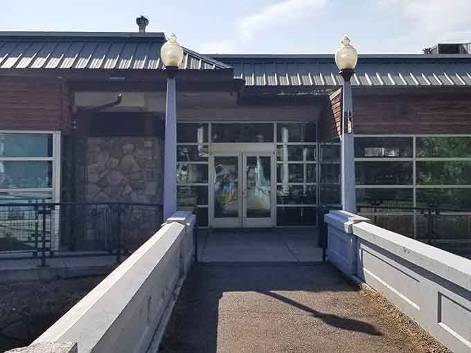 The public library offers knowledge, air conditioning, and free WiFi, making it civilization's trifecta in one handsome building.