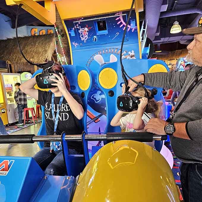Virtual reality meets family fun, proving that the future of entertainment is here and it's surprisingly affordable.