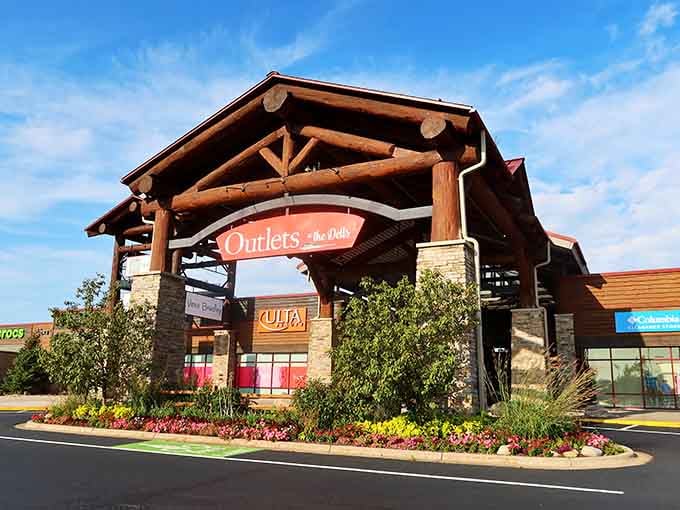 The Outlets at the Dells bring shopping convenience close enough to enjoy without the tourist-town daily chaos.