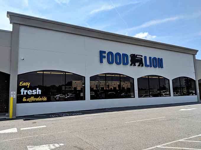 Fresh groceries in a familiar setting where you might actually run into neighbors instead of just scrolling past their social media.