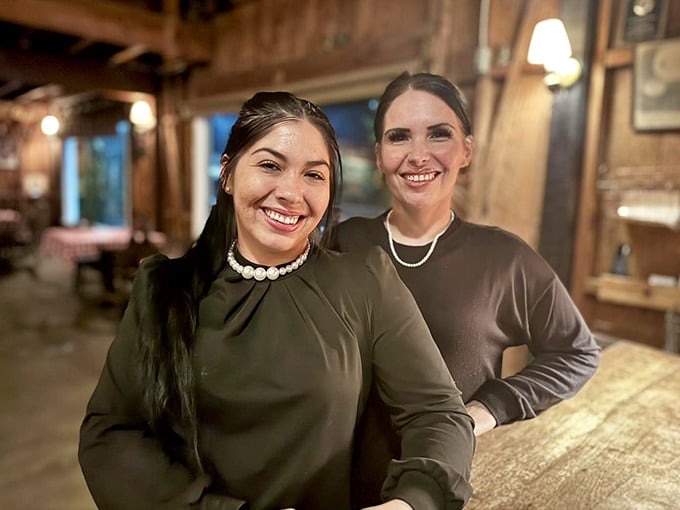 The friendly staff keeps this beloved institution running smoothly, serving up smiles along with those incredible steaks and seafood.