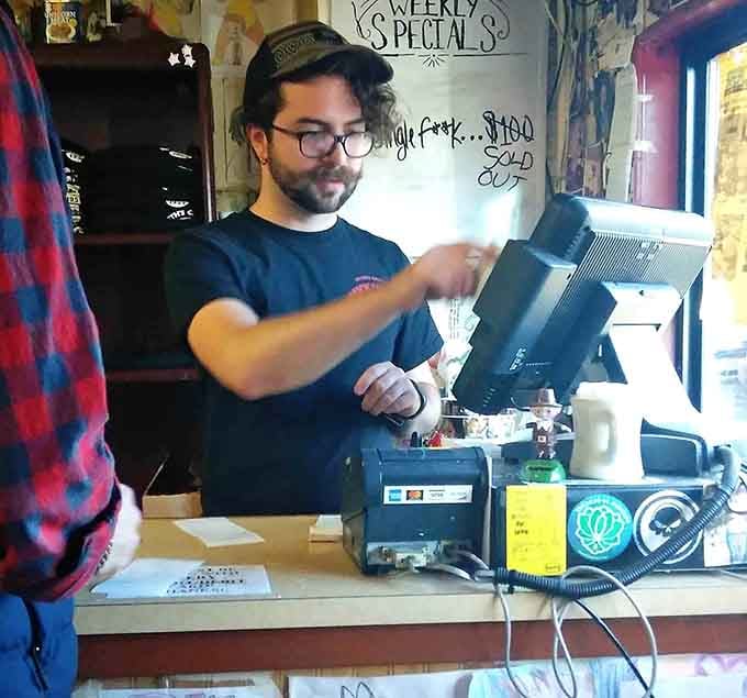 The friendly face of someone who's cracked more eggs before breakfast than most people see all year.