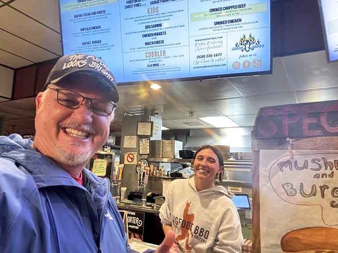 Friendly faces behind the counter make ordering barbecue feel like visiting family who actually knows how to cook.