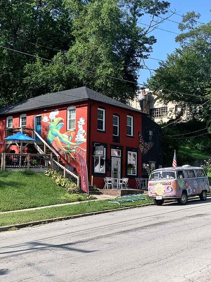 Derailed brings colorful personality to Boonville's streets, proving that small towns know how to have fun without corporate approval.