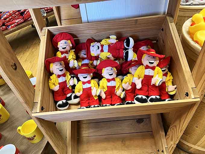 These cheerful plush dolls bring Boyer's mascot to life, perfect for the candy lover who has everything.