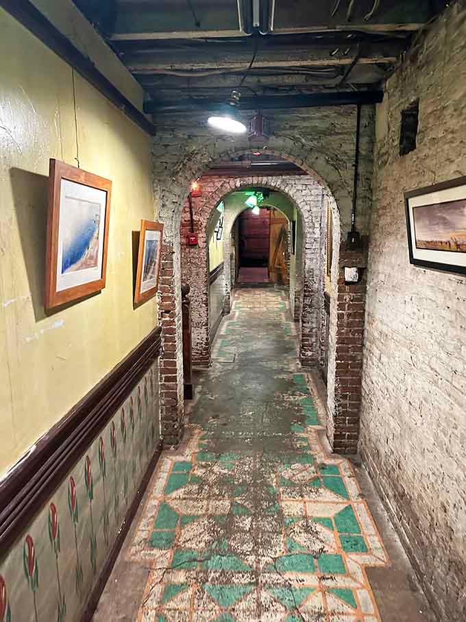 Walking through this brick archway feels like stepping through a portal to Pennsylvania's brewing past, minus the time machine.