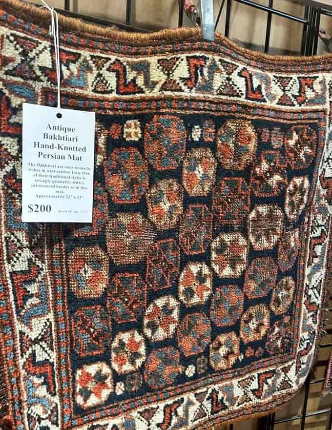 Hand-knotted Persian rugs that tie any room together better than The Dude's ever did.