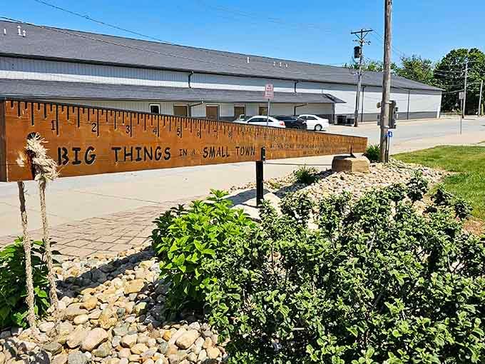 The world's longest yardstick proves Casey takes measuring success to entirely new, ridiculous heights every single day.