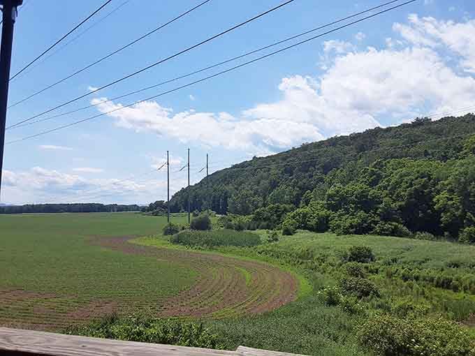 Watching the world roll by from vintage windows feels like time travel without the complicated science fiction plot.