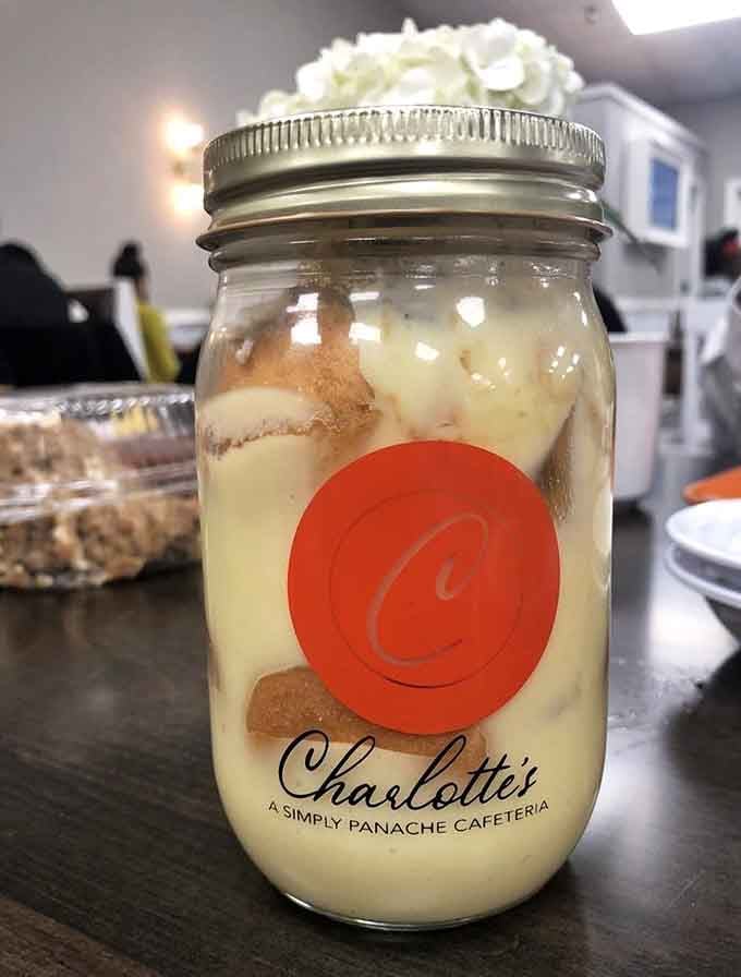 Banana pudding served in a mason jar, because some traditions deserve to be preserved in every sense.