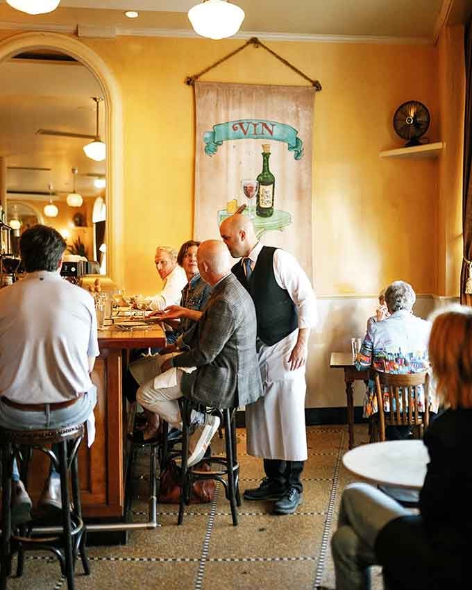 The energy of happy diners enjoying exceptional food is exactly what every great restaurant should feel like inside.