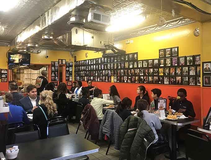The dining room where democracy happens over deli sandwiches and everyone gets a seat at the table.