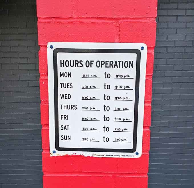 Open seven days a week means there's no excuse to miss out on this buffet experience.