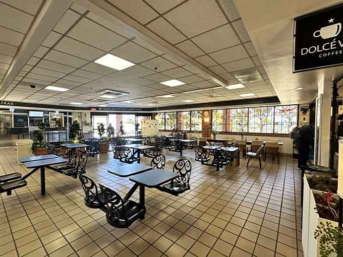 The whole space opens up beautifully, offering plenty of room to spread out and settle in comfortably.