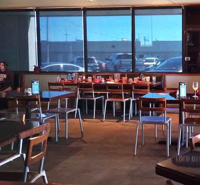 Clean lines and comfortable seating create the perfect backdrop for your most important meal of the day.