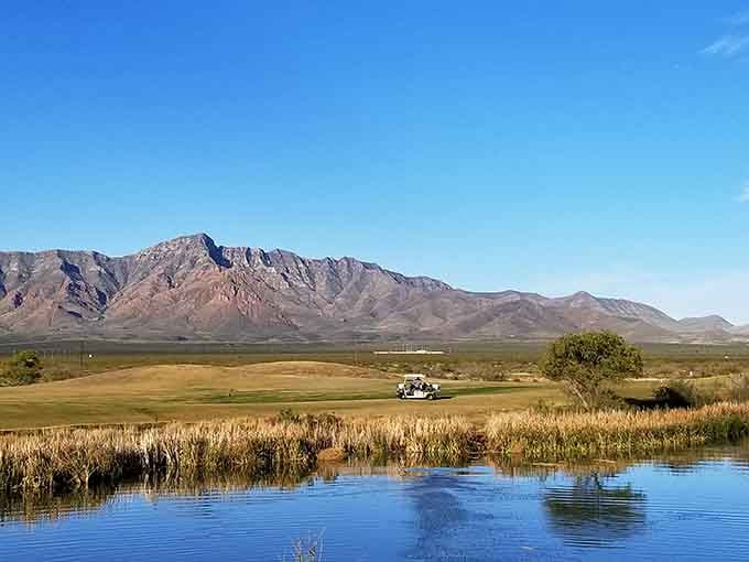 Painted Dunes Desert Golf lets you play through landscapes that look like another planet decided to visit Texas.