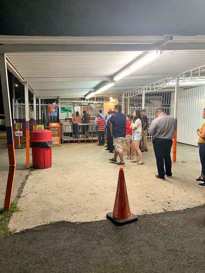That line snaking around the truck tells you everything your stomach needs to know about this place.