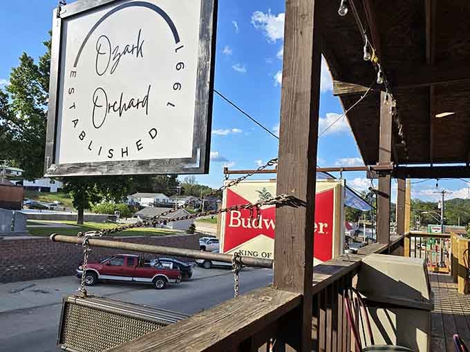 Fresh orchards remind you that nature's bounty extends beyond the rivers, offering sweet rewards for hungry adventurers passing through town.