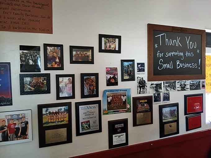 When a restaurant thanks you for supporting small business, you know your money's going to the right people and places.