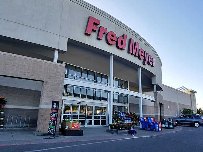 Even Fred Meyer looks inviting in Florence, where grocery shopping somehow feels less like a chore and more like community gathering.