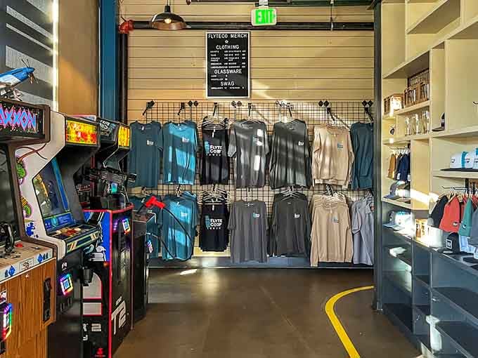 Take home a piece of the tower with official merch; because sometimes memories need a little fabric reinforcement.