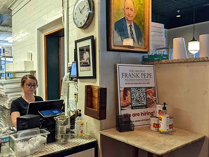 The friendly face behind the counter, ready to guide you through your most important decision of the day.