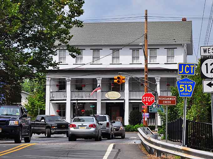 The National Hotel stands proud, a testament to when buildings had character and stories etched into every brick.