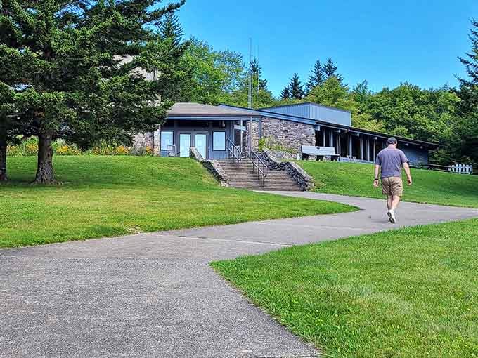The visitor center stands ready to point you toward adventure and answer your burning pony questions.