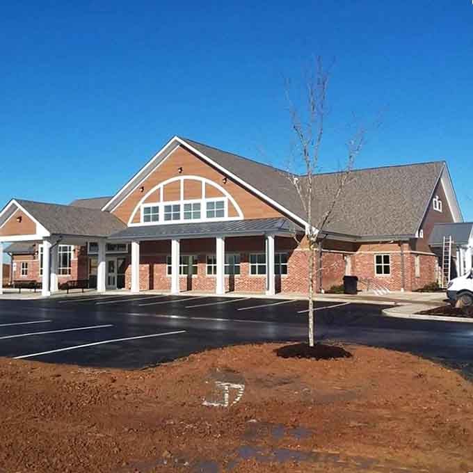 LaRue County Public Library serves as the community's living room, where neighbors still gather and stories live.