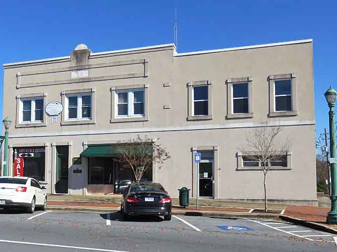 Historic buildings that have seen more than your average strip mall ever will, and it shows.