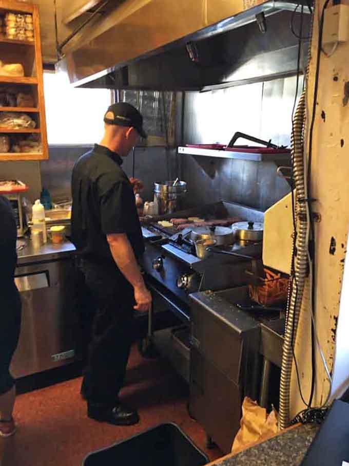 Behind every great burger is a dedicated cook making magic happen on that well-loved grill.