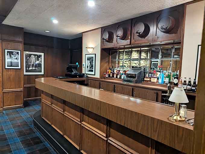 The kind of service station that suggests a well-oiled machine operates behind these walls, quietly and efficiently.