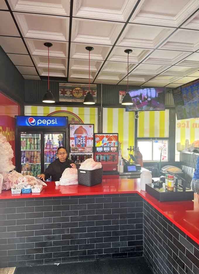 Behind that counter, magic happens in the form of perfectly assembled hot dogs made with genuine care daily.