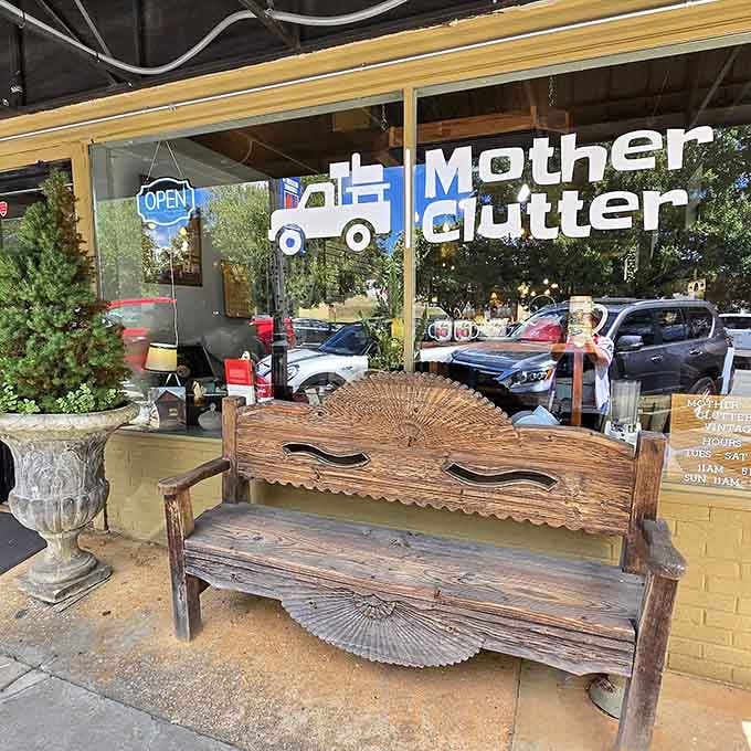 Mother Clutter embraces the beautiful chaos of vintage collecting, where one person's clutter is another's carefully curated treasure collection.