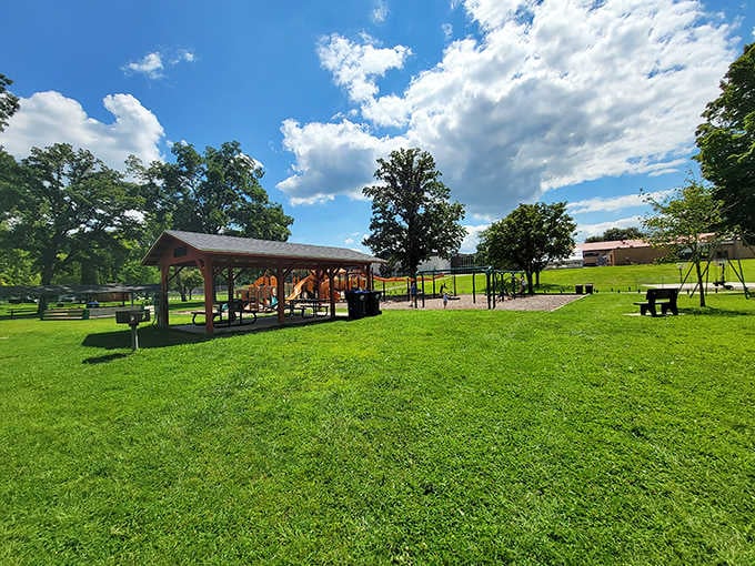 Sylvan Park offers green space where doing absolutely nothing feels like exactly the right amount of productivity.