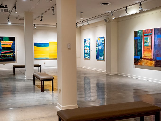 The Maier Museum houses masterpieces that would cost a fortune to see elsewhere, but here admission is free.