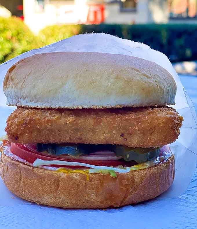 That breaded fish sandwich proves Mac's isn't just about burgers, though you'll probably still order burgers.
