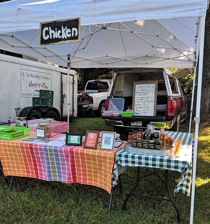 Local vendors set up shop with more personality than any corporate grocery store could ever hope to manufacture.