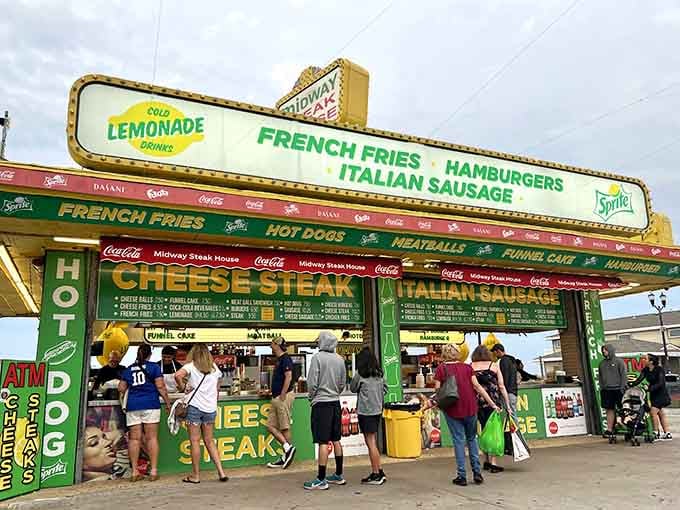 The ordering counter where dreams are made and hunger meets its match in the best possible way.