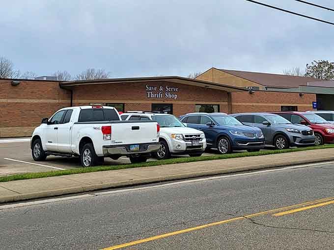 Thrift stores here operate on community spirit and the radical notion that not everything needs to be brand new.