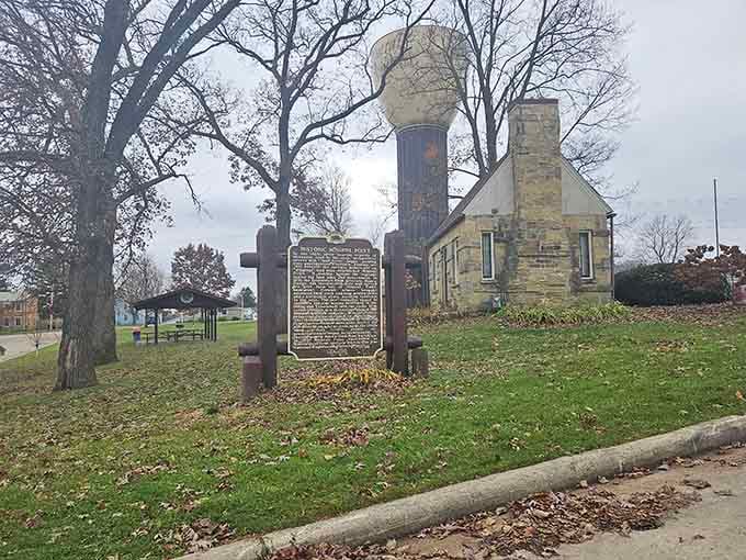 Historical markers throughout town tell the stories of Cornish immigrants who made southwestern Wisconsin their permanent home.