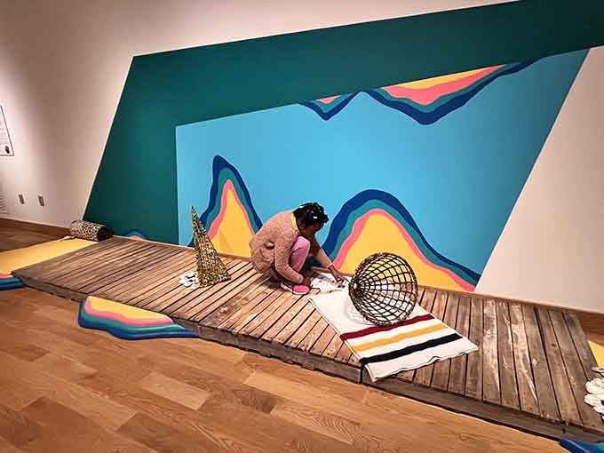 Interactive installations invite hands-on creativity, proving museums can engage without being stuffy or pretentious.